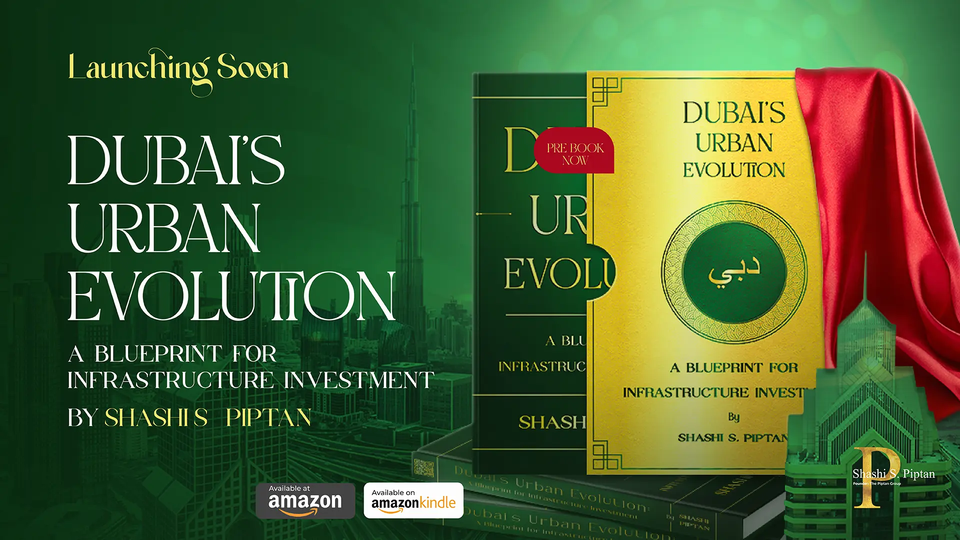 Pre-Order Dubai's Urban Evolution | Shashi S. Piptan